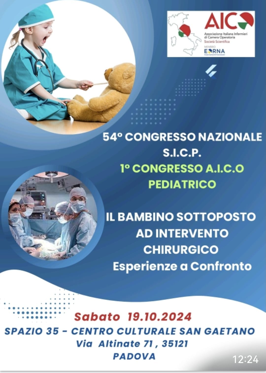 54° Congresso Nazionale S.I.C.P. 1° Congresso AICO Pediatrico | A.I.C.O.